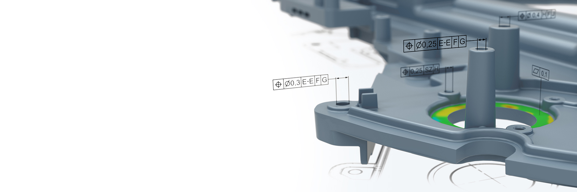 Fácil manipulación de las tolerancias de GD&T: ZEISS INSPECT