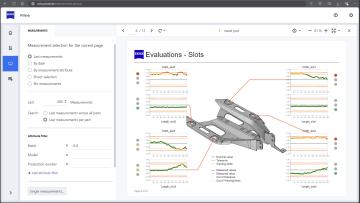 Versión de ZEISS PiWeb: Centrarse en los datos de calidad